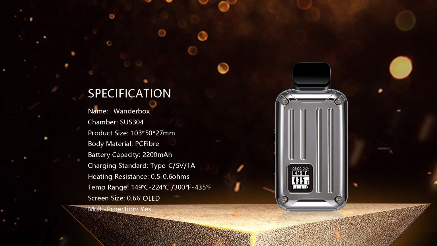 Wanderbox Marijuana Vaporizer - Aovape