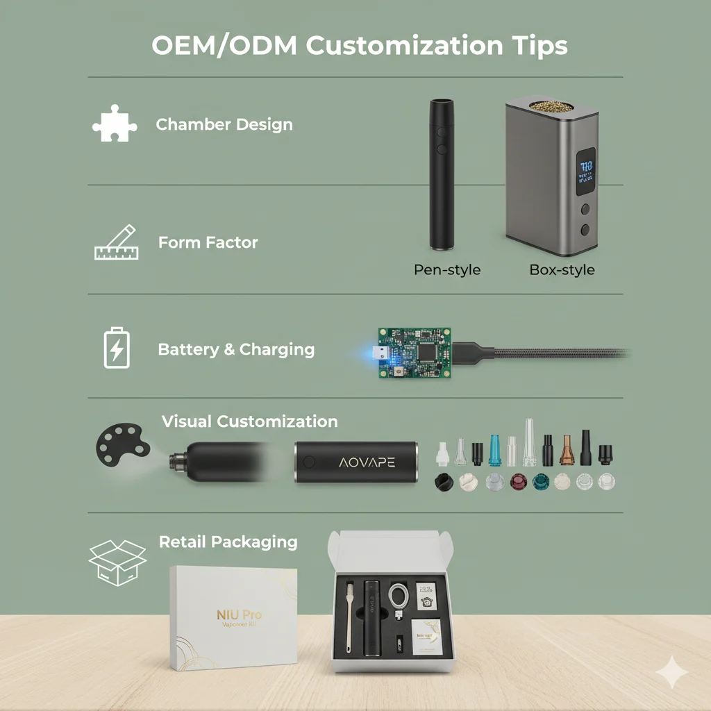 Dry Herb Vape 2026 Guide: Best Devices, Features & Custom OEM Options